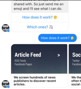 Facebook Messenger Gallery: Elements and Image Dimensions
